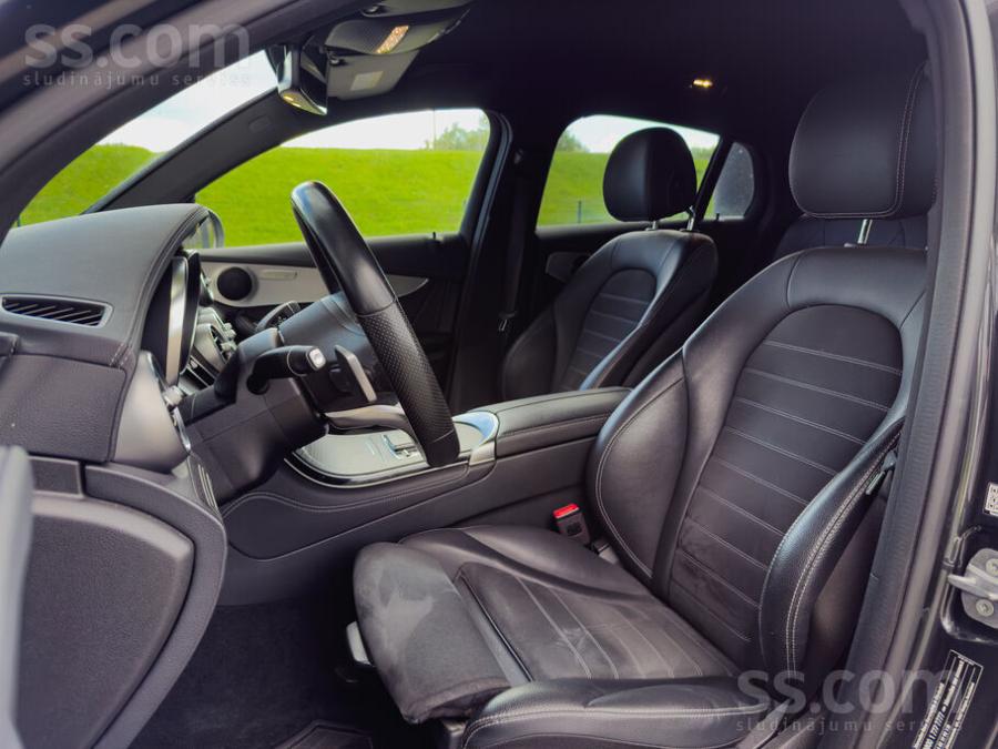 Pelēks Mercedes-Benz GLC 200 2020 Rīga, ar dzinēja tilpumu 2.00 L un nobraukumu 90 tūkst. km par 26900 €, foto 12 vietnē AUTOMOTO.COM.LV