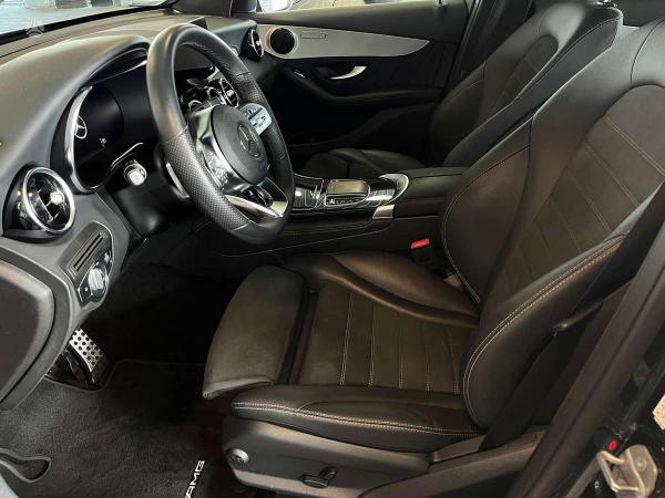 Grey Mercedes-Benz GLC 200 2021 in Kaunas, with an engine capacity of 1.95 L and mileage of 99 thousand km for 34900 €, photo 9 on AUTOMOTO.COM.LV
