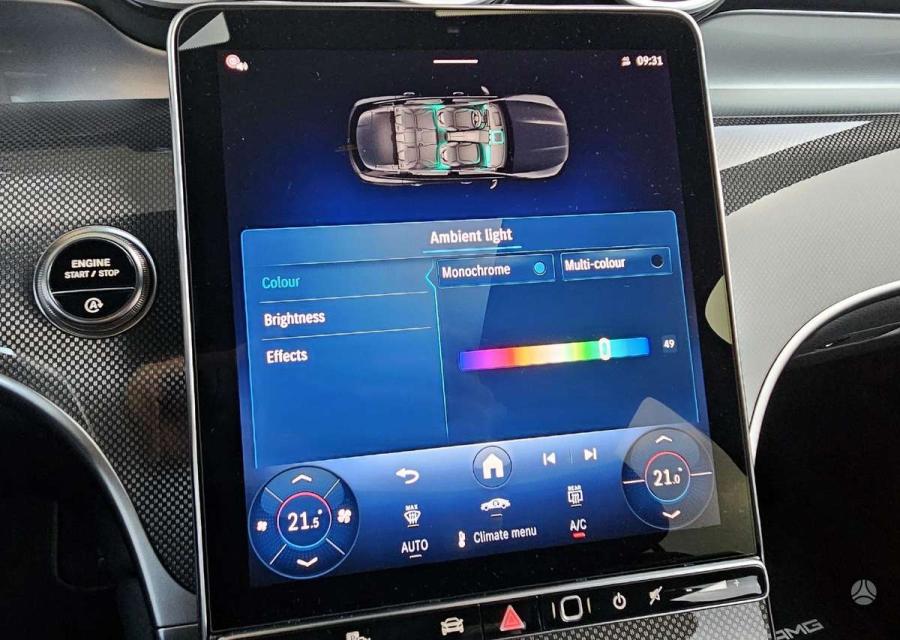 Серый Мерседес ГЛЦ 200 2025 в Клайпеда, объемом двигателя 2.00 л и пробегом 10 тыс. км за 57900 €, фото 31 на AUTOMOTO.COM.LV