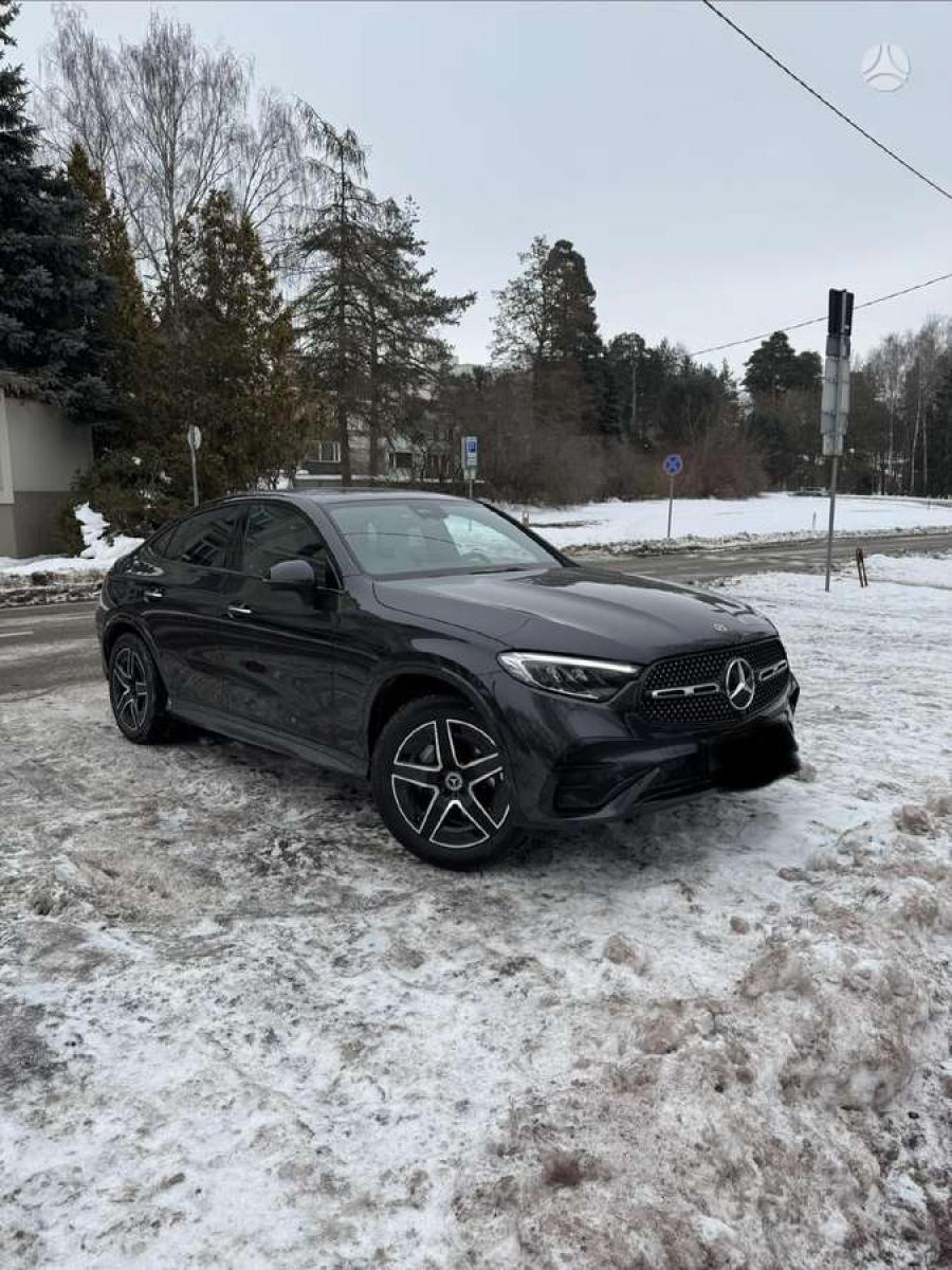 Grey Mercedes-Benz GLC 200 2025 in Vilnius, with an engine capacity of 2.00 L and mileage of 14 thousand km for 64999 €, photo 5 on AUTOMOTO.COM.LV