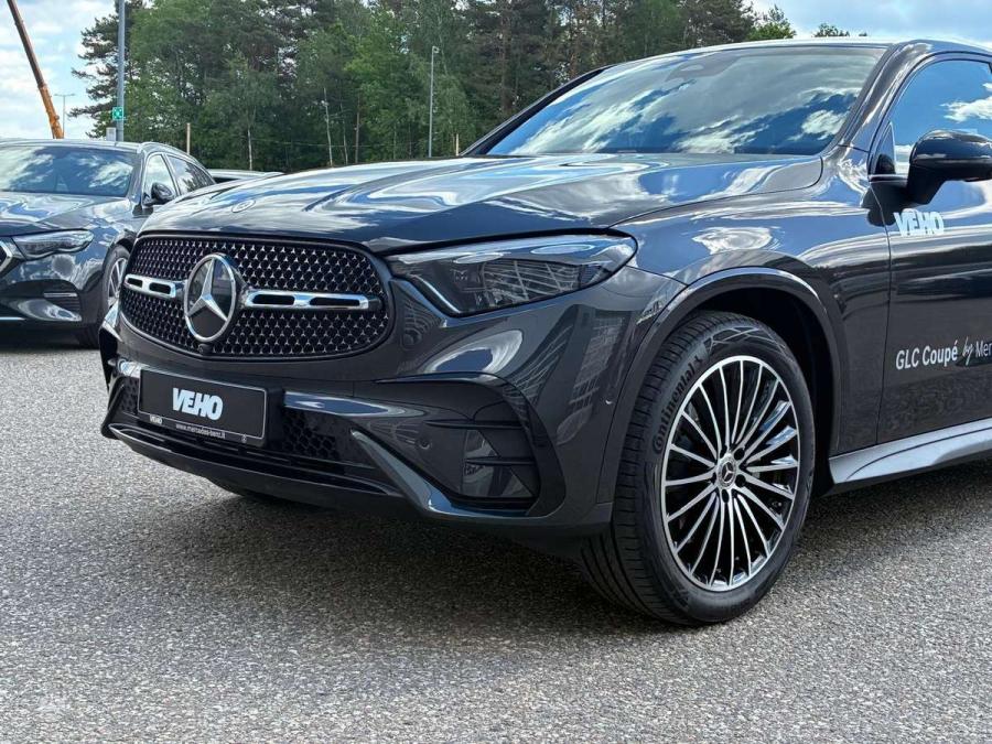 Grey Mercedes-Benz GLC 200 2026 in Vilnius, with an engine capacity of 2.00 L and mileage of 8 thousand km for 66900 €, photo 10 on AUTOMOTO.COM.LV
