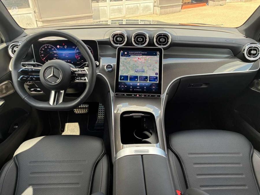 Grey Mercedes-Benz GLC 200 2026 in Vilnius, with an engine capacity of 2.00 L and mileage of 8 thousand km for 66900 €, photo 19 on AUTOMOTO.COM.LV