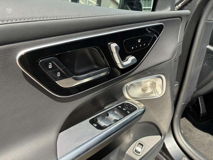 Grey Mercedes-Benz GLC 200 2026 in Vilnius, with an engine capacity of 2.00 L and mileage of 8 thousand km for 66900 €, photo 27 on AUTOMOTO.COM.LV