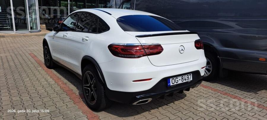 Balts Mercedes-Benz GLC 200 2022 Jūrmala, ar dzinēja tilpumu 2.00 L un nobraukumu 84 tūkst. km par 37500 €, foto 3 vietnē AUTOMOTO.COM.LV