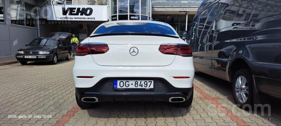 Balts Mercedes-Benz GLC 200 2022 Jūrmala, ar dzinēja tilpumu 2.00 L un nobraukumu 84 tūkst. km par 37500 €, foto 5 vietnē AUTOMOTO.COM.LV