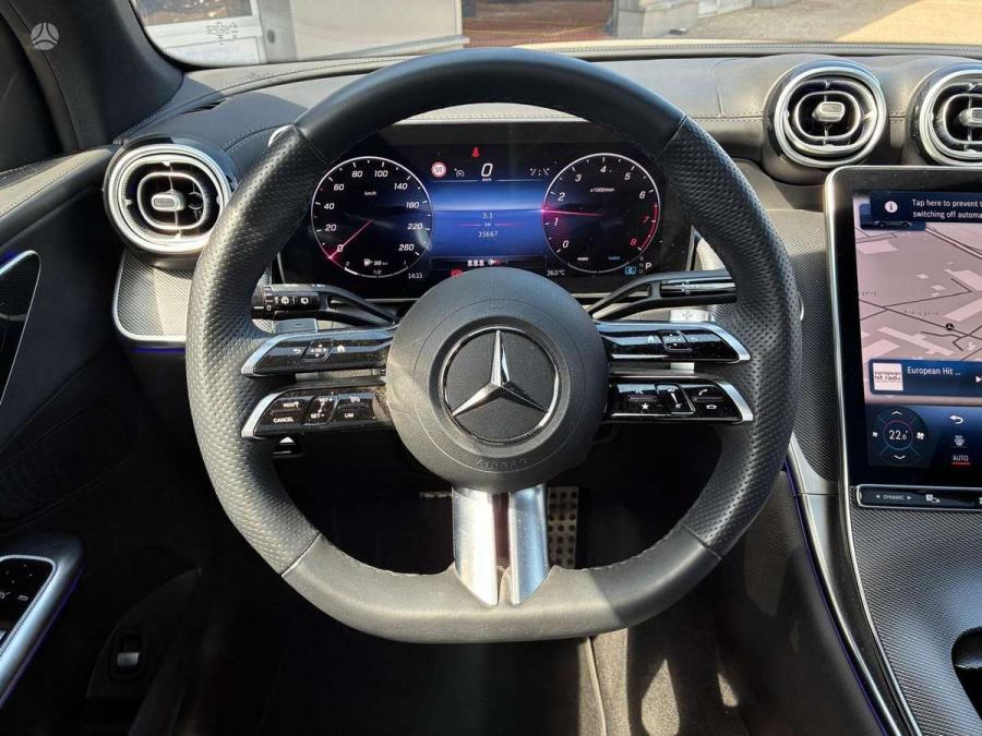 Balts Mercedes-Benz GLC 200 2023 Viļņa, ar dzinēja tilpumu 2.00 L un nobraukumu 36 tūkst. km par 51900 €, foto 21 vietnē AUTOMOTO.COM.LV
