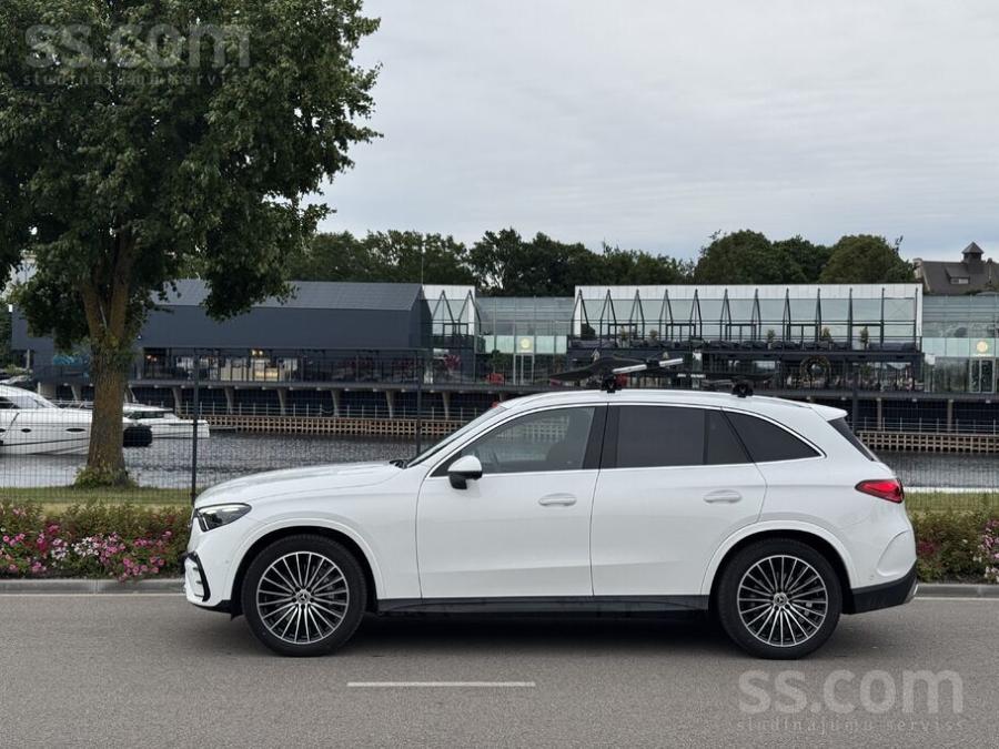 White Mercedes-Benz GLC 200 2026 in Riga, with an engine capacity of 2.00 L and mileage of 11 thousand km for 59500 €, photo 13 on AUTOMOTO.COM.LV