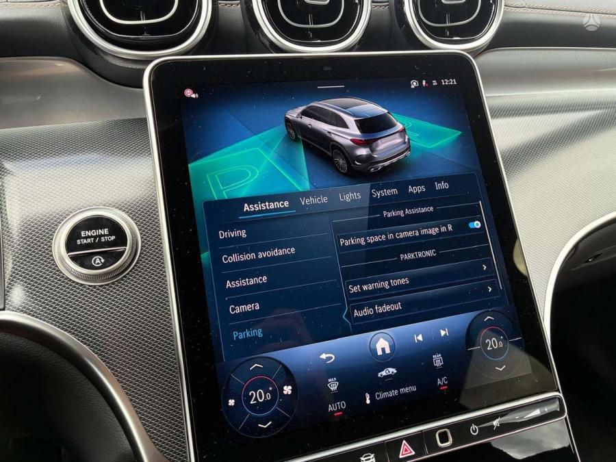 Balts Mercedes-Benz GLC 200 2026 Viļņa, ar dzinēja tilpumu 1.99 L un nobraukumu 0 tūkst. km par 59335 €, foto 23 vietnē AUTOMOTO.COM.LV
