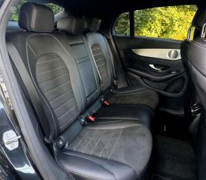 Black Mercedes-Benz GLC 220 2019 in Utena, with an engine capacity of 1.95 L and mileage of 159 thousand km for 28700 €, photo 12 on AUTOMOTO.COM.LV