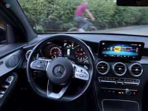 Black Mercedes-Benz GLC 220 2019 in Utena, with an engine capacity of 1.95 L and mileage of 159 thousand km for 28700 €, photo 27 on AUTOMOTO.COM.LV
