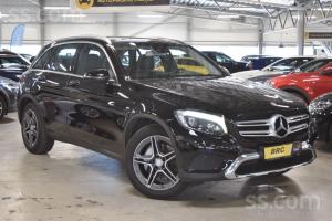 Black Mercedes-Benz GLC 220 2016 in Riga, with an engine capacity of 2.20 L and mileage of 148 thousand km for 23900 €, photo  on AUTOMOTO.COM.LV