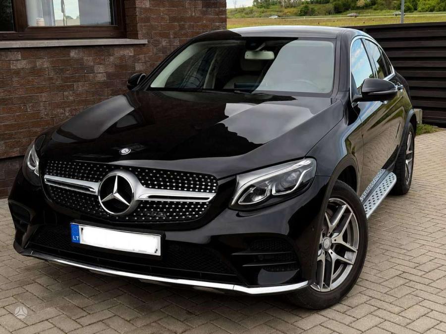 Melns Mercedes-Benz GLC 220 2016 Klaipėda, ar dzinēja tilpumu 2.14 L un nobraukumu 156 tūkst. km par 27500 €, foto 1 vietnē AUTOMOTO.COM.LV