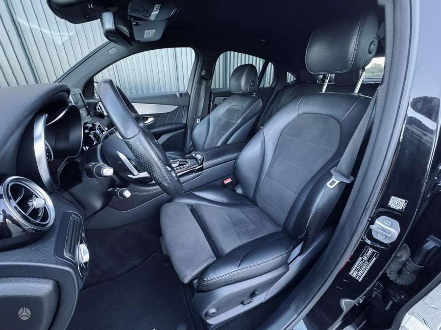 Melns Mercedes-Benz GLC 220 2016 Kauņa, ar dzinēja tilpumu 2.14 L un nobraukumu 330 tūkst. km par 17300 €, foto 12 vietnē AUTOMOTO.COM.LV