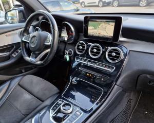 Black Mercedes-Benz GLC 220 2017 in Kaunas, with an engine capacity of 2.14 L and mileage of 160 thousand km for 21950 €, photo 10 on AUTOMOTO.COM.LV