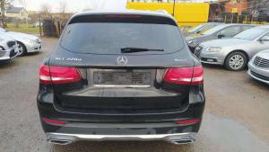 Black Mercedes-Benz GLC 220 2017 in Panevezys, with an engine capacity of 2.14 L and mileage of 173 thousand km for 19500 €, photo 10 on AUTOMOTO.COM.LV