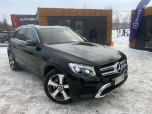 Black Mercedes-Benz GLC 220 2017 in Kaunas, with an engine capacity of 2.14 L and mileage of 161 thousand km for 21950 €, photo  on AUTOMOTO.COM.LV