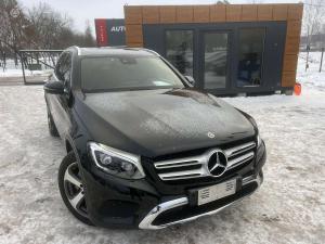 Black Mercedes-Benz GLC 220 2017 in Kaunas, with an engine capacity of 2.14 L and mileage of 161 thousand km for 21950 €, photo 2 on AUTOMOTO.COM.LV