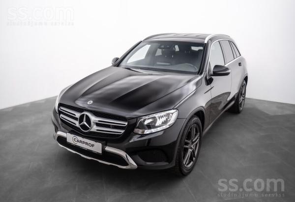 Black Mercedes-Benz GLC 220 2017 in Tallinn, with an engine capacity of 2.10 L and mileage of 230 thousand km for 16999 €, photo 1 on AUTOMOTO.COM.LV