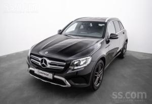 Black Mercedes-Benz GLC 220 2017 in Tallinn, with an engine capacity of 2.10 L and mileage of 230 thousand km for 16999 €, photo  on AUTOMOTO.COM.LV