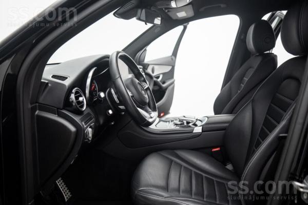 Black Mercedes-Benz GLC 220 2017 in Tallinn, with an engine capacity of 2.10 L and mileage of 230 thousand km for 16999 €, photo 9 on AUTOMOTO.COM.LV