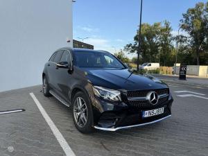 Black Mercedes-Benz GLC 220 2017 in Vilnius, with an engine capacity of 2.14 L and mileage of 157 thousand km for 21000 €, photo  on AUTOMOTO.COM.LV