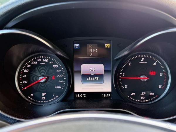 Melns Mercedes-Benz GLC 220 2017 Viļņa, ar dzinēja tilpumu 2.14 L un nobraukumu 157 tūkst. km par 21000 €, foto 11 vietnē AUTOMOTO.COM.LV