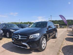Melns Mercedes-Benz GLC 220 2017 Viļņa, ar dzinēja tilpumu 2.20 L un nobraukumu 207 tūkst. km par 19450 €, foto  vietnē AUTOMOTO.COM.LV