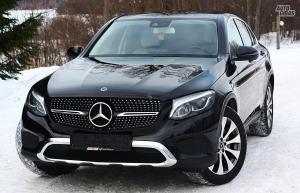 Black Mercedes-Benz GLC 220 2018 in Petrikaiciai, with an engine capacity of 2.10 L and mileage of 120 thousand km for 29799 €, photo  on AUTOMOTO.COM.LV