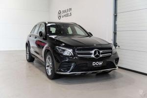 Black Mercedes-Benz GLC 220 2018 in Vilnius, with an engine capacity of 2.14 L and mileage of 108 thousand km for 24900 €, photo  on AUTOMOTO.COM.LV
