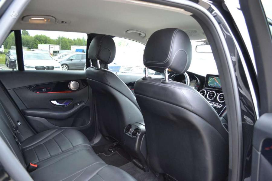 Melns Mercedes-Benz GLC 220 2018 Viļņa, ar dzinēja tilpumu 2.14 L un nobraukumu 195 tūkst. km par 16900 €, foto 25 vietnē AUTOMOTO.COM.LV