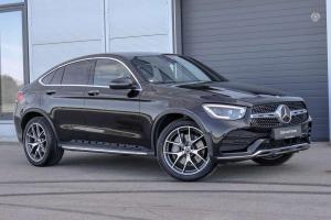 Black Mercedes-Benz GLC 220 2019 in Kaunas, with an engine capacity of 1.95 L and mileage of 182 thousand km for 32999 €, photo  on AUTOMOTO.COM.LV