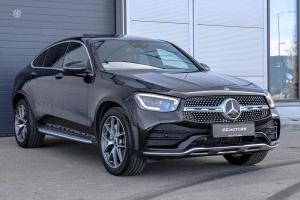 Black Mercedes-Benz GLC 220 2019 in Kaunas, with an engine capacity of 1.95 L and mileage of 182 thousand km for 32999 €, photo 5 on AUTOMOTO.COM.LV