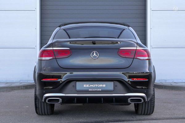 Black Mercedes-Benz GLC 220 2019 in Kaunas, with an engine capacity of 1.95 L and mileage of 182 thousand km for 32999 €, photo 11 on AUTOMOTO.COM.LV