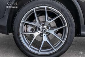 Black Mercedes-Benz GLC 220 2019 in Kaunas, with an engine capacity of 1.95 L and mileage of 182 thousand km for 32999 €, photo 22 on AUTOMOTO.COM.LV