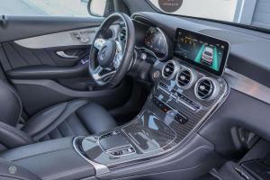 Black Mercedes-Benz GLC 220 2019 in Kaunas, with an engine capacity of 1.95 L and mileage of 182 thousand km for 32999 €, photo 23 on AUTOMOTO.COM.LV