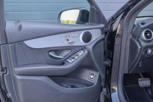 Black Mercedes-Benz GLC 220 2019 in Kaunas, with an engine capacity of 1.95 L and mileage of 182 thousand km for 32999 €, photo 48 on AUTOMOTO.COM.LV