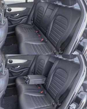 Black Mercedes-Benz GLC 220 2019 in Kaunas, with an engine capacity of 1.95 L and mileage of 182 thousand km for 32999 €, photo 52 on AUTOMOTO.COM.LV