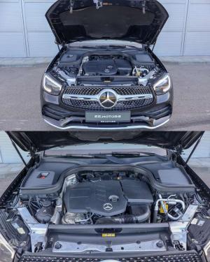 Black Mercedes-Benz GLC 220 2019 in Kaunas, with an engine capacity of 1.95 L and mileage of 182 thousand km for 32999 €, photo 56 on AUTOMOTO.COM.LV