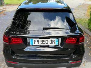 Black Mercedes-Benz GLC 220 2019 in Taurage, with an engine capacity of 2.00 L and mileage of 200 thousand km for 19500 €, photo 6 on AUTOMOTO.COM.LV