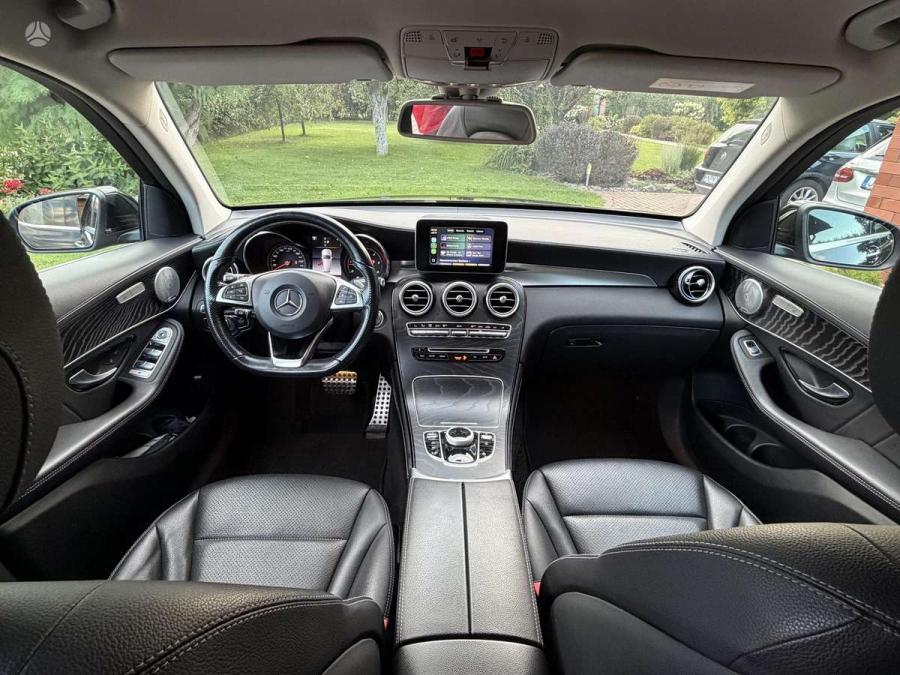 Melns Mercedes-Benz GLC 220 2019 Kauņa, ar dzinēja tilpumu 2.14 L un nobraukumu 163 tūkst. km par 28000 €, foto 13 vietnē AUTOMOTO.COM.LV