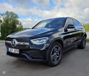 Melns Mercedes-Benz GLC 220 2019 Viļņa, ar dzinēja tilpumu 1.95 L un nobraukumu 159 tūkst. km par 28500 €, foto  vietnē AUTOMOTO.COM.LV