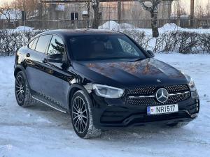 Melns Mercedes-Benz GLC 220 2020 Ukmergė, ar dzinēja tilpumu 1.95 L un nobraukumu 100 tūkst. km par 34750 €, foto  vietnē AUTOMOTO.COM.LV