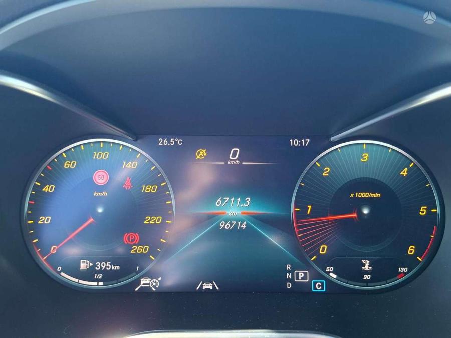 Черный Мерседес ГЛЦ 220 2021 в Каунас, объемом двигателя 1.95 л и пробегом 97 тыс. км за 31900 €, фото 15 на AUTOMOTO.COM.LV