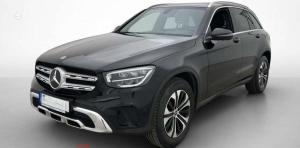 Black Mercedes-Benz GLC 220 2022 in Vilnius, with an engine capacity of 1.95 L and mileage of 68 thousand km for 38500 €, photo  on AUTOMOTO.COM.LV