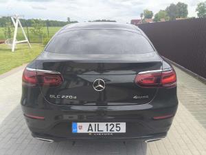 Black Mercedes-Benz GLC 220 2022 in Siauliai, with an engine capacity of 2.20 L and mileage of 150 thousand km for 33300 €, photo 7 on AUTOMOTO.COM.LV