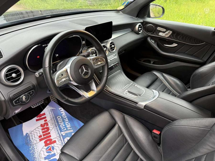 Melns Mercedes-Benz GLC 220 2022 Alīta, ar dzinēja tilpumu 1.95 L un nobraukumu 411 tūkst. km par 19900 €, foto 14 vietnē AUTOMOTO.COM.LV