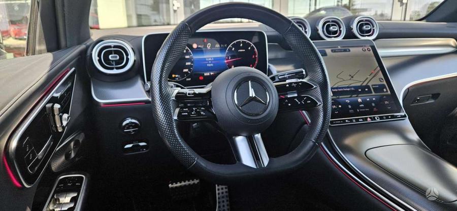 Black Mercedes-Benz GLC 220 2023 in Klaipeda, with an engine capacity of 1.99 L and mileage of 93 thousand km for 49900 €, photo 28 on AUTOMOTO.COM.LV