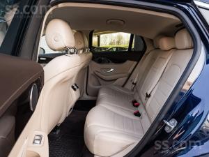 Blue Mercedes-Benz GLC 220 2017 in Riga, with an engine capacity of 2.20 L and mileage of 156 thousand km for 27500 €, photo 10 on AUTOMOTO.COM.LV