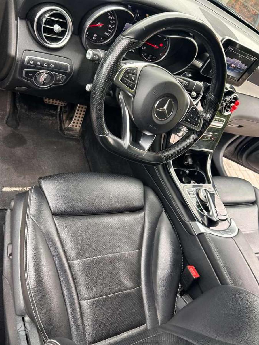 Blue Mercedes-Benz GLC 220 2017 in Vilnius, with an engine capacity of 2.14 L and mileage of 233 thousand km for 16500 €, photo 10 on AUTOMOTO.COM.LV