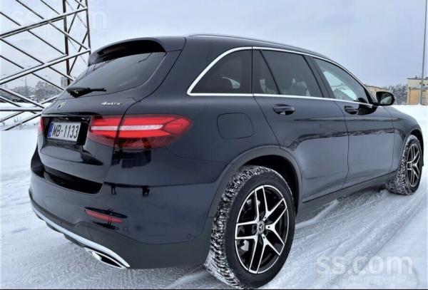 Zils Mercedes-Benz GLC 220 2019 Liepāja, ar dzinēja tilpumu 2.20 L un nobraukumu 118 tūkst. km par 26500 €, foto 2 vietnē AUTOMOTO.COM.LV